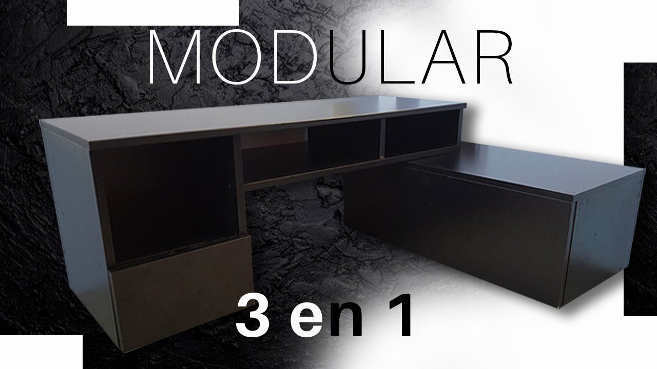 Muebles de televisión de diseño modular: versatilidad en cada pieza ...